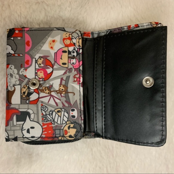 Accessories | Wallet Covered With Adorable Characters | Poshmark